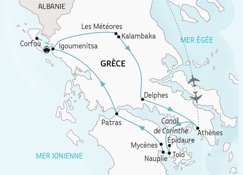 Séjour Grèce - Trésors de la Grèce Antique et Corfou - Grèce continentale