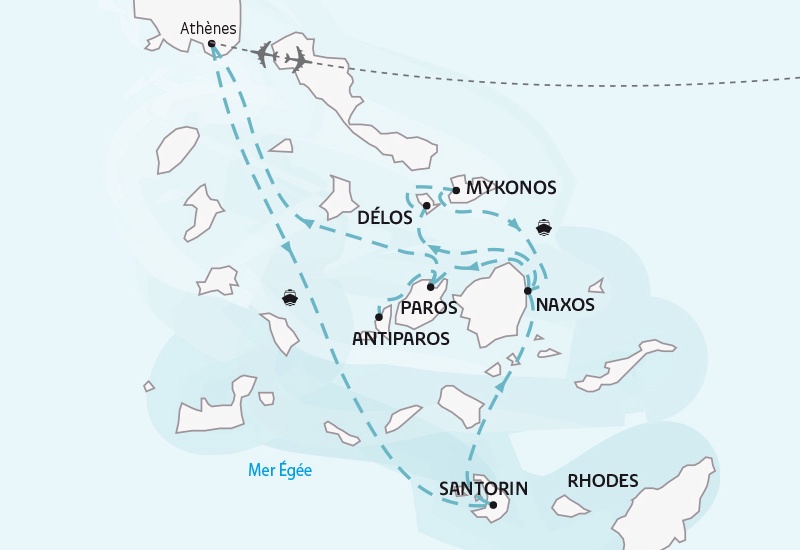 Circuit Grèce - Périple au coeur des Cyclades - Grèce continentale